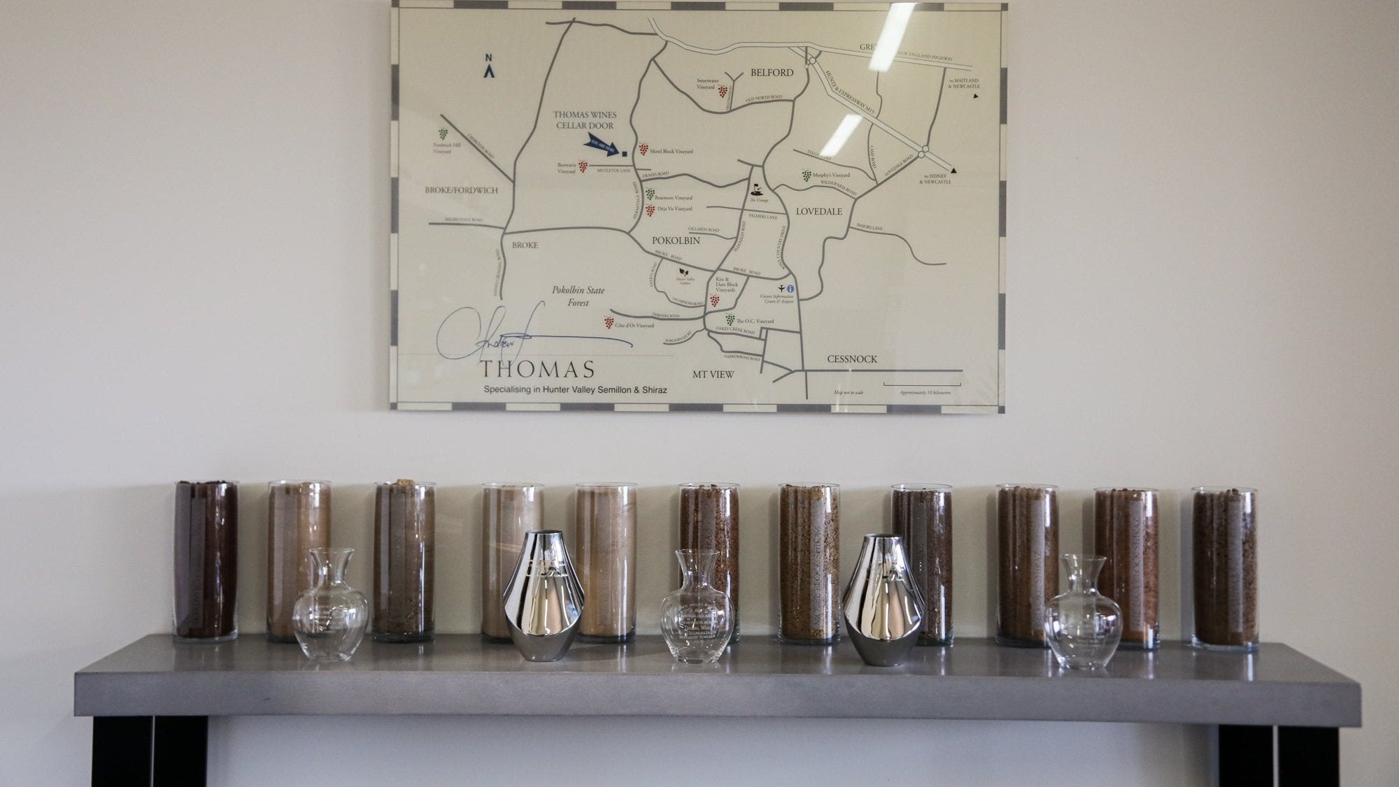 Thomas Wines Hunter Valley: the Explorer Wine Tasting